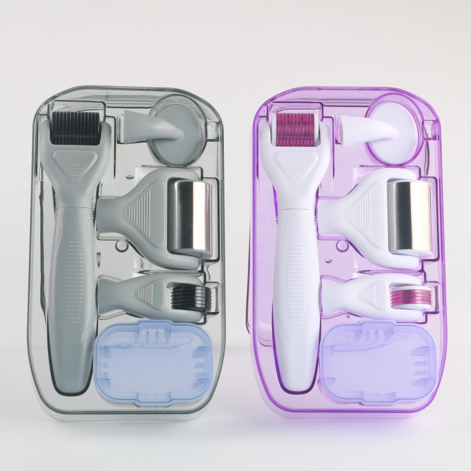 DRS® 6 In 1 ICE Microneedle Derma Roller Kit (2 Rollers + Stamp + Ice